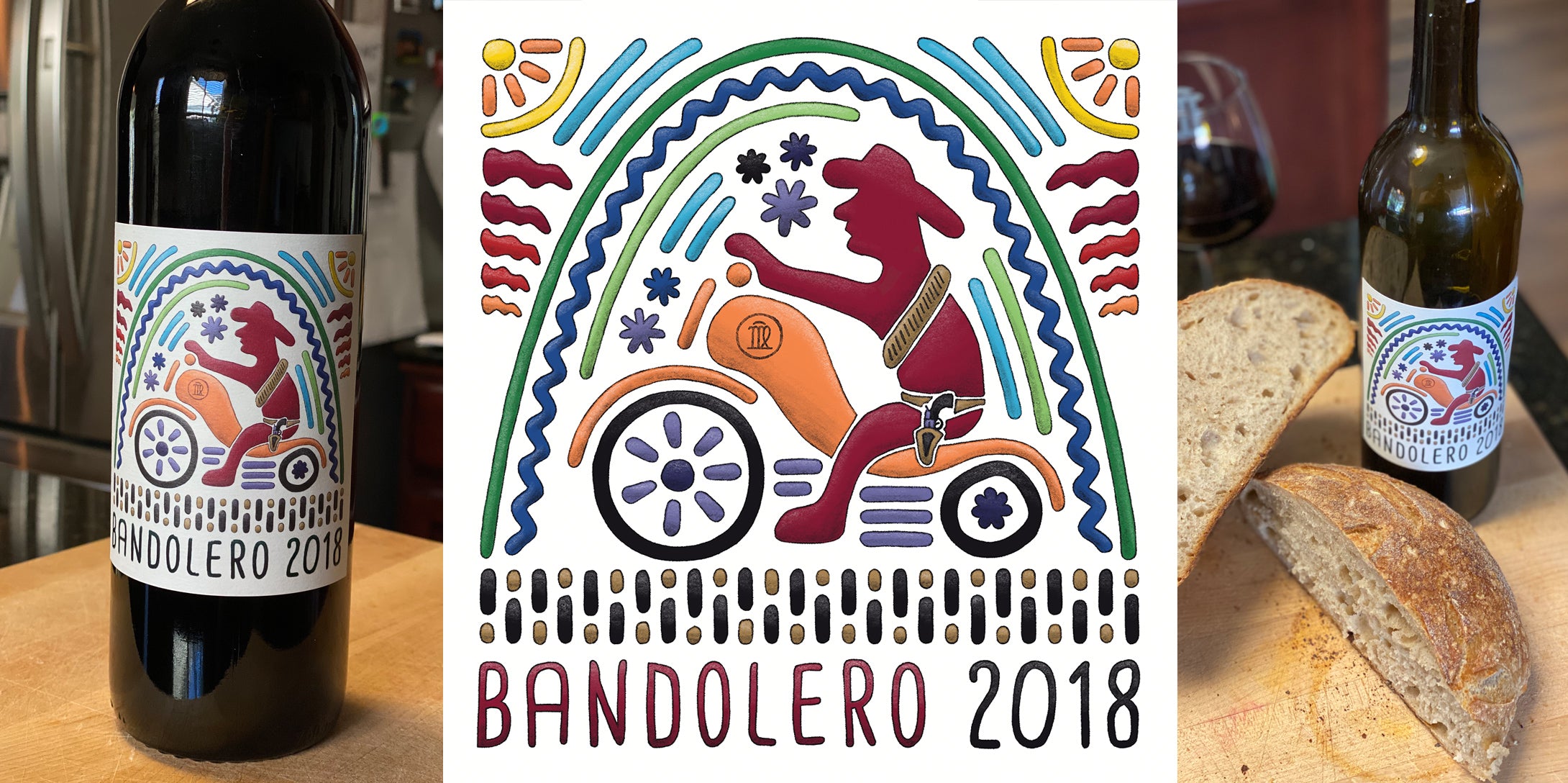 Ramos Torres Bandolero Wine Label – hatefulcrawdad